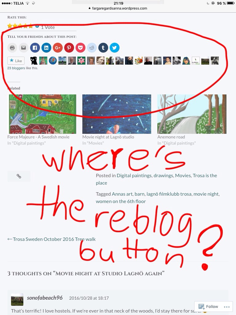 Hey! Where did the reblog button go? – aspiblog