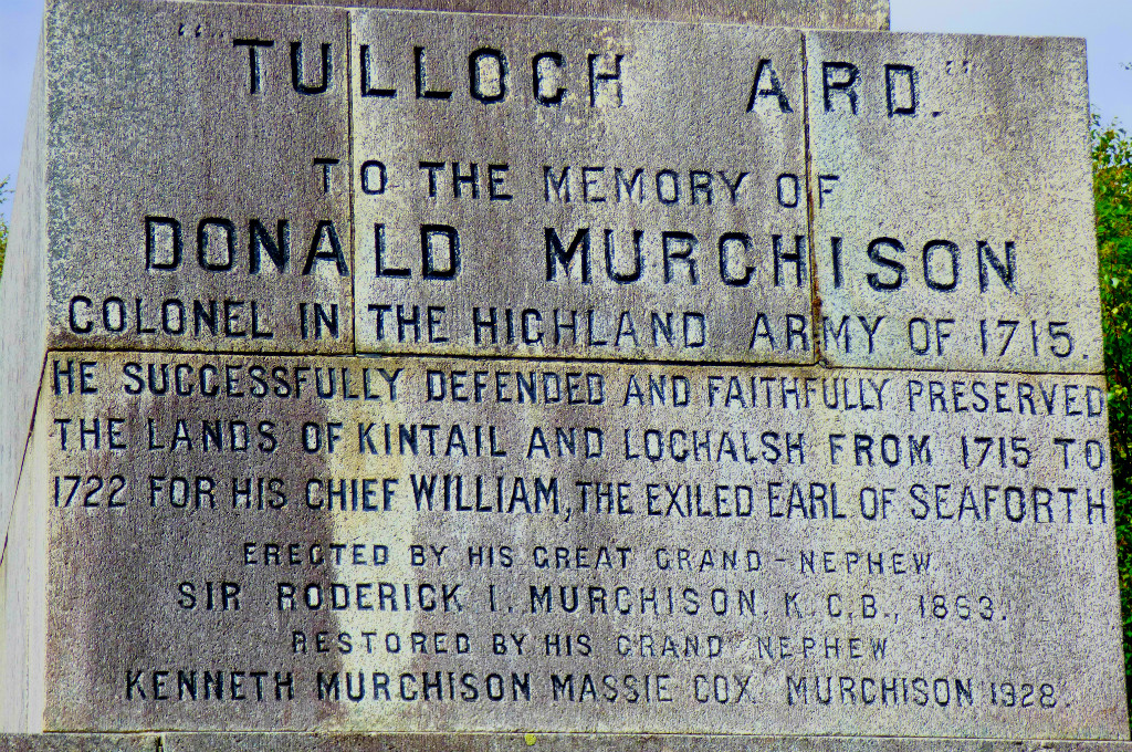 Scotland – Friday: The Murchison Monument and Balmacara Square. – aspiblog